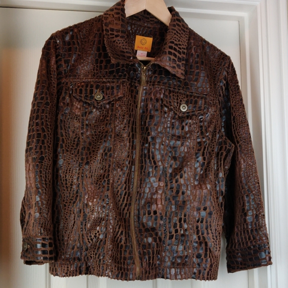 Ruby Rd. | Jackets & Coats | Ruby Rd Dark Brown Jacket | Poshmark